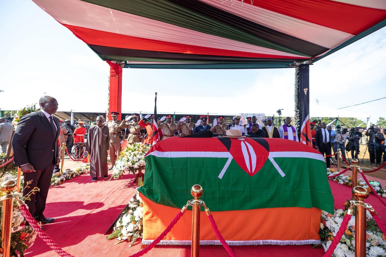A Nation in Mourning: President Ruto Promises to Steer Kenya in the Direction Raila Envisioned ...